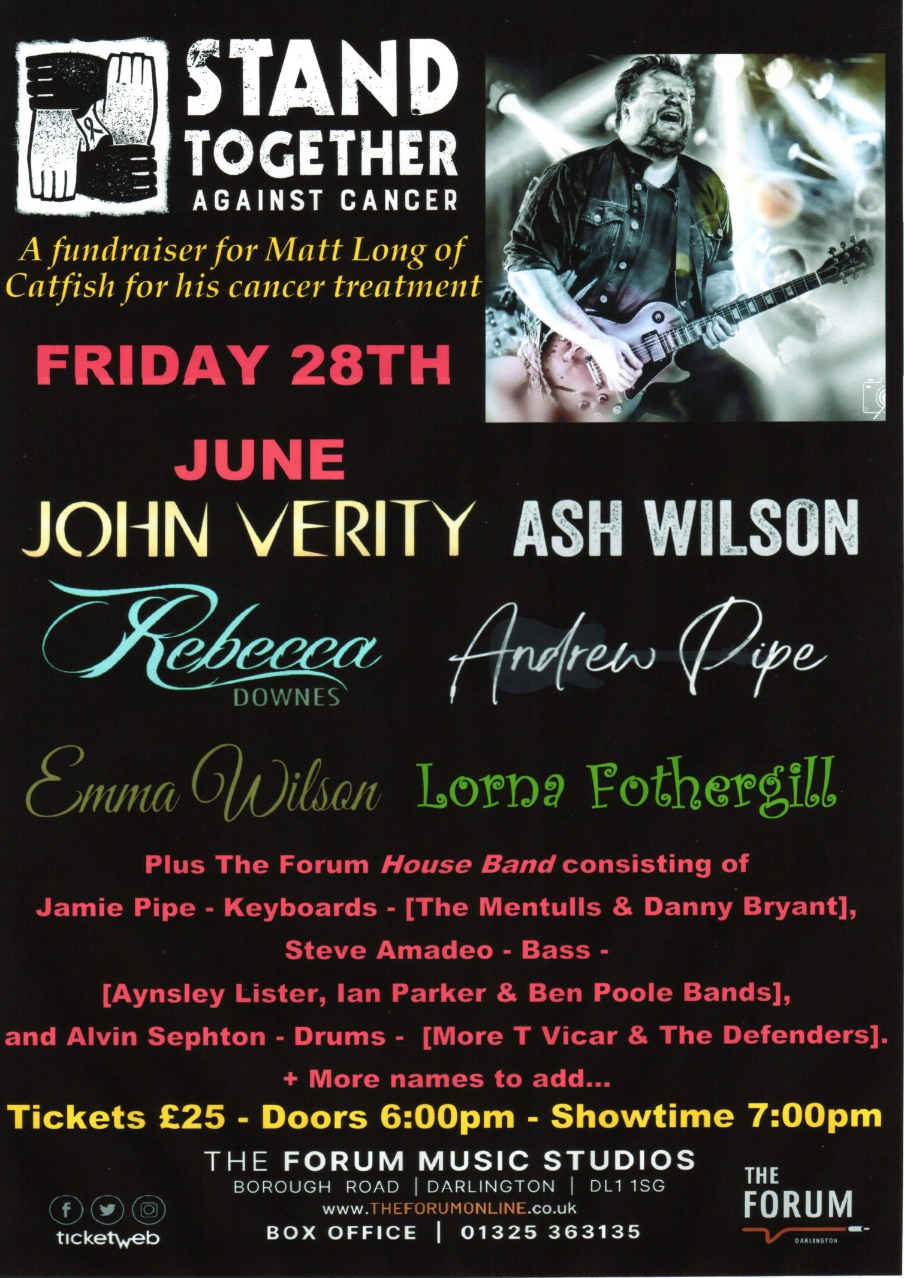 ‘Stand Together Against Cancer: The Concert for Matt Long’ Series ...